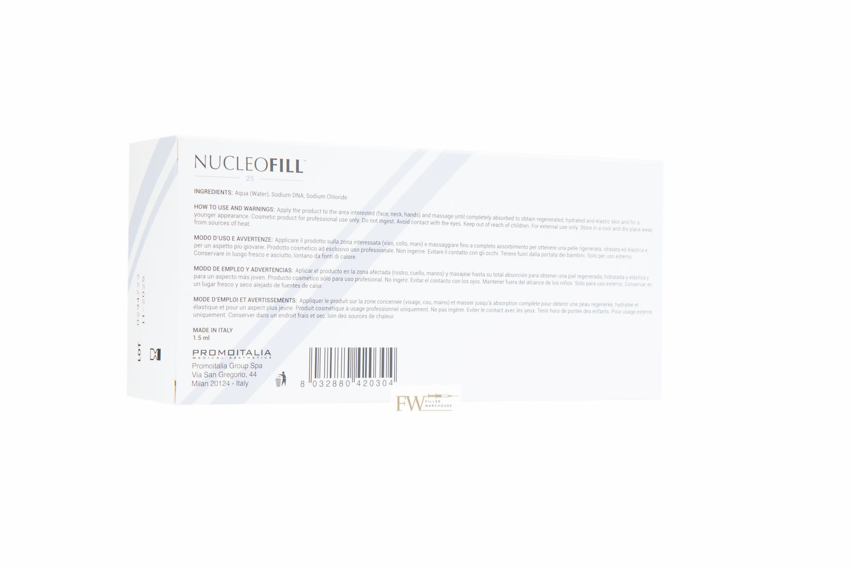 Filler Warehouse - Nucleofill Strong Skin Booster