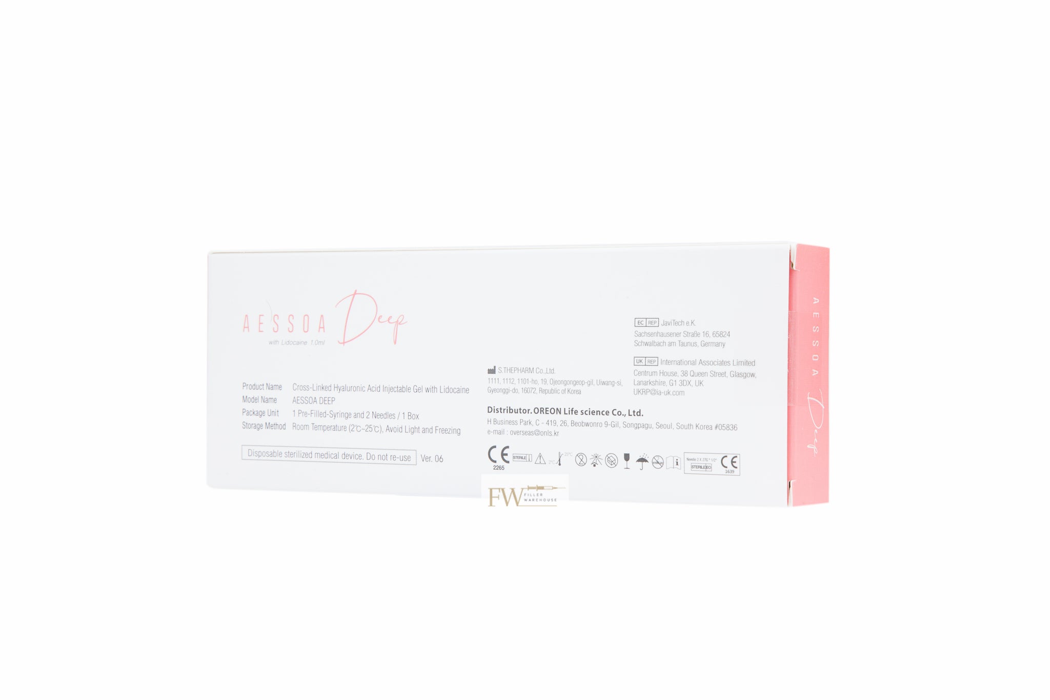 Filler Warehouse I AESSOA DEEP LIDOCAINE Dermal Filler