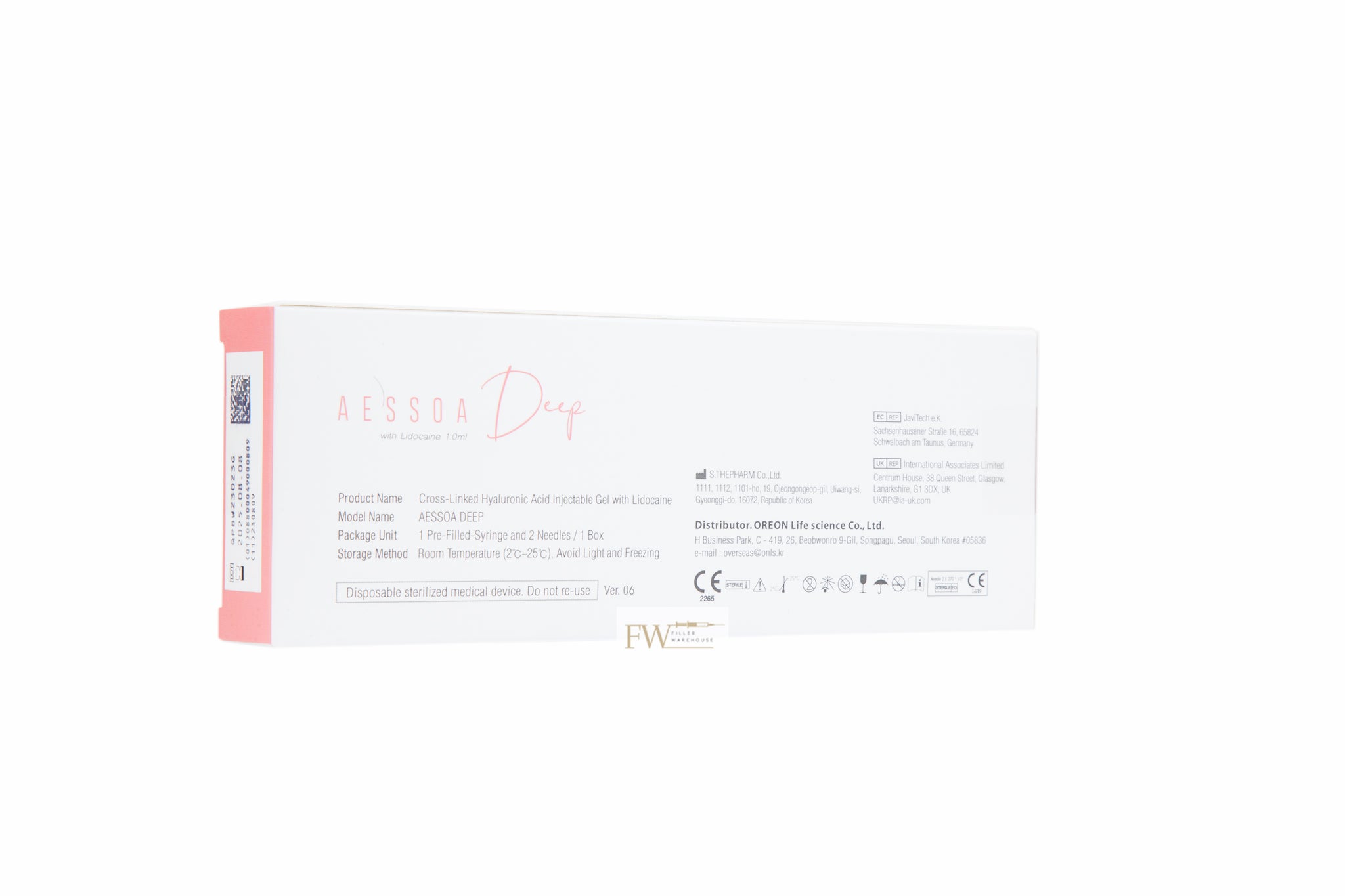 Filler Warehouse I AESSOA DEEP LIDOCAINE Dermal Filler
