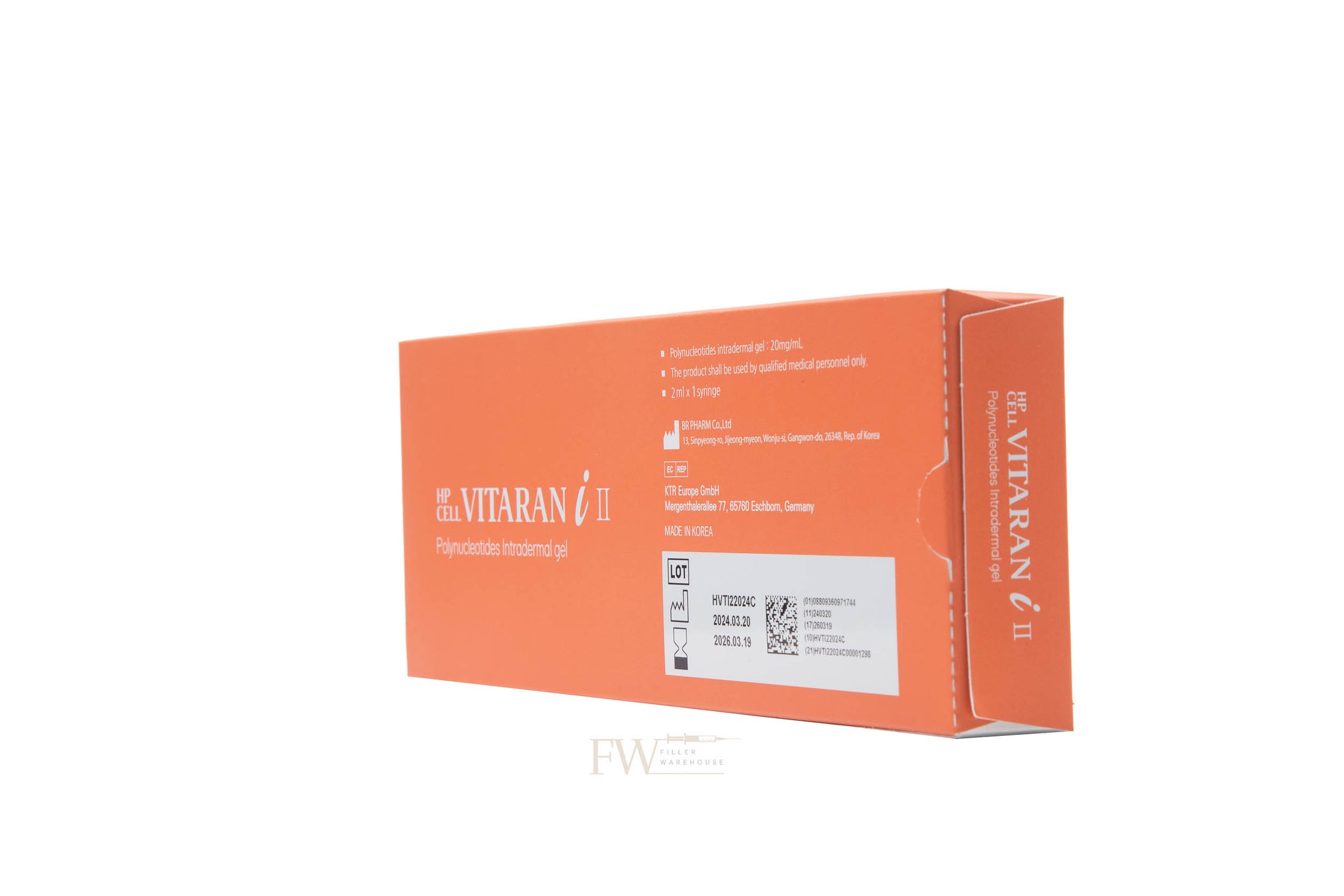 Filler Warehouse I HP CELL VITARAN ii Skin Booster